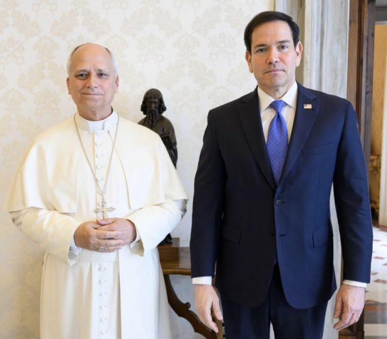 Papa Leone nell'incontro con Rubio: "Bisogna lavorare instancabilmente ...